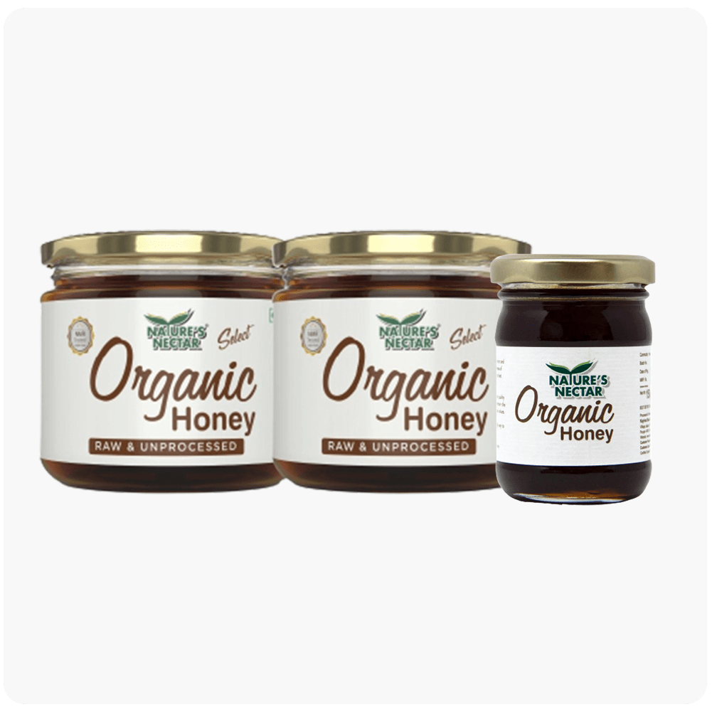 Raw Organic Honey 800g + Free Organic Honey 150g – Nature's Nectar